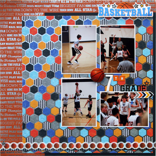 Basketball Layout - Paper House