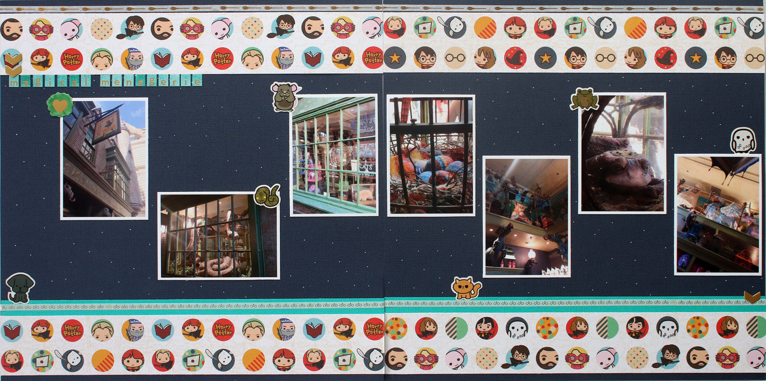Magical Menagerie Layout – Paper House Productions