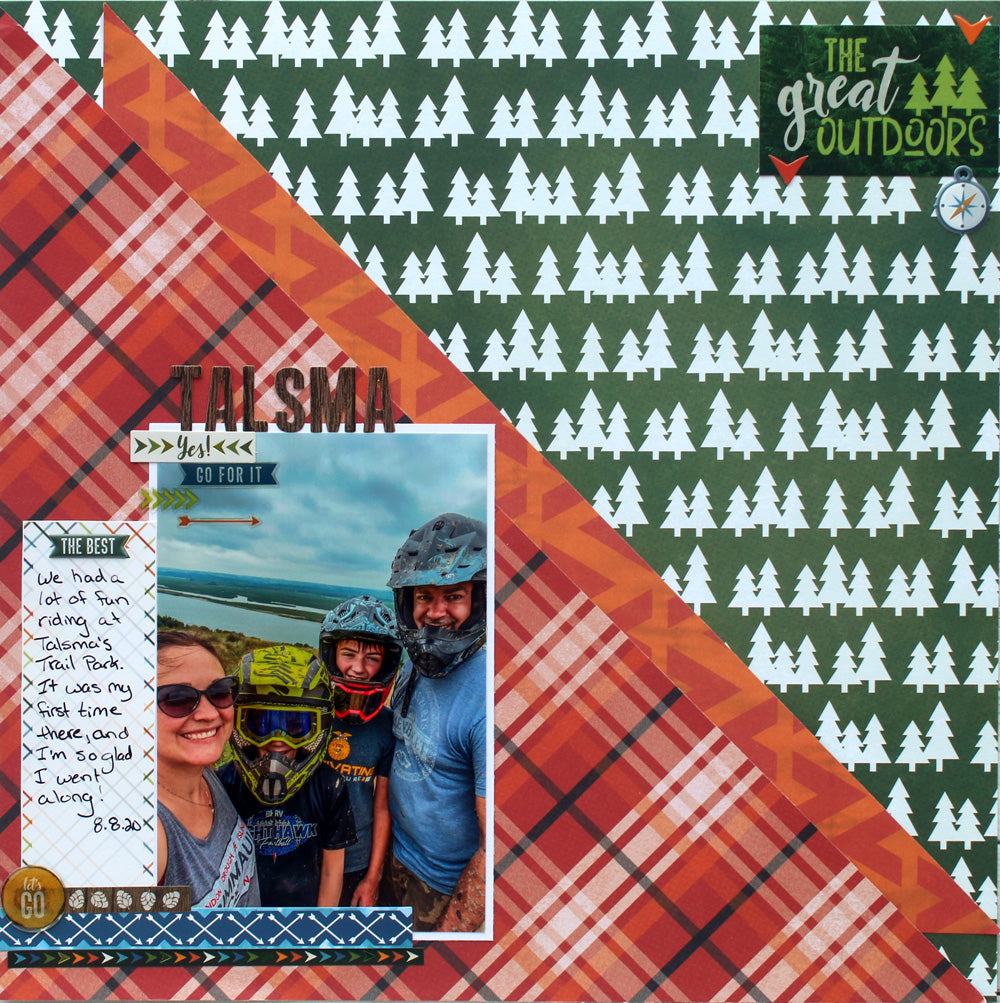 Outdoor Adventure Layout - Paper House