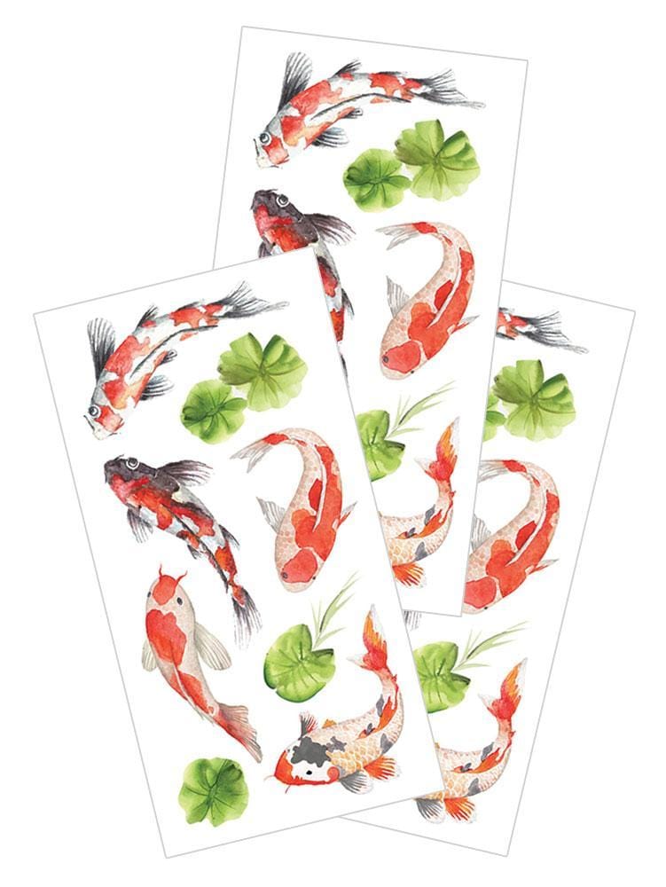 Decorative Stickers - Koi Fish - Paper House