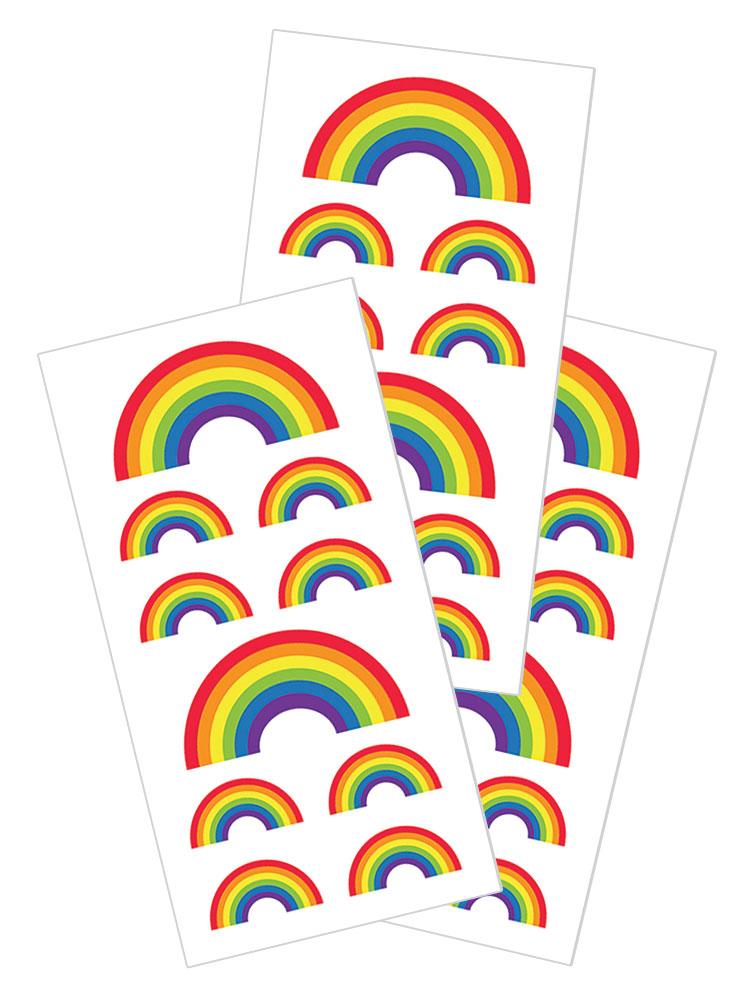 Decorative Stickers - Rainbows - Paper House
